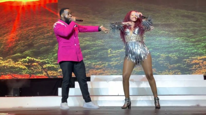SHEEBAH INTRODUCES AZIZ AZION AT ON HER SHOW - Turole Music Hub
